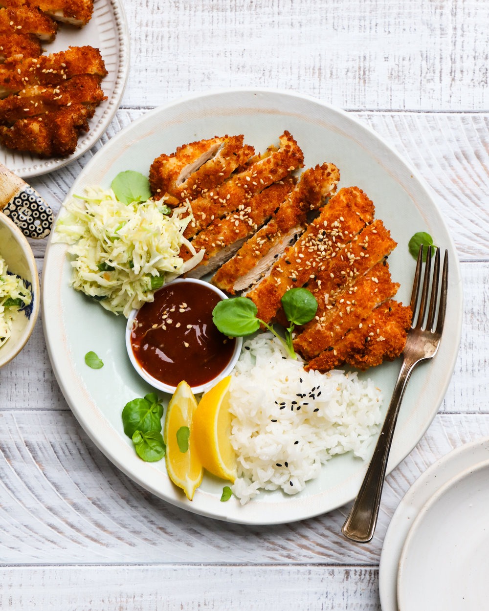 Chicken Katsu with Homemade Tonkatsu Sauce | Lindsey Eats