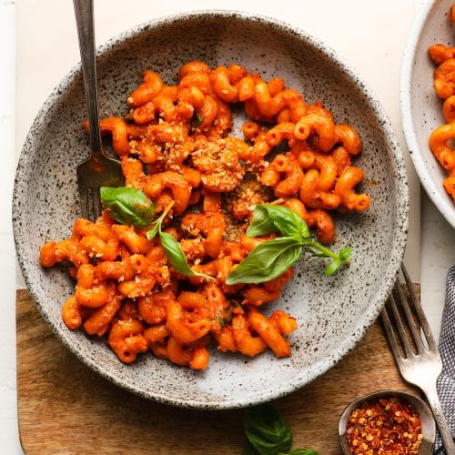 Tequila Tomato Pasta | Lindsey Eats