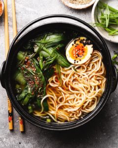 Kimchi Ramen Stew (Kimchi-Jjigae) | Lindsey Eats