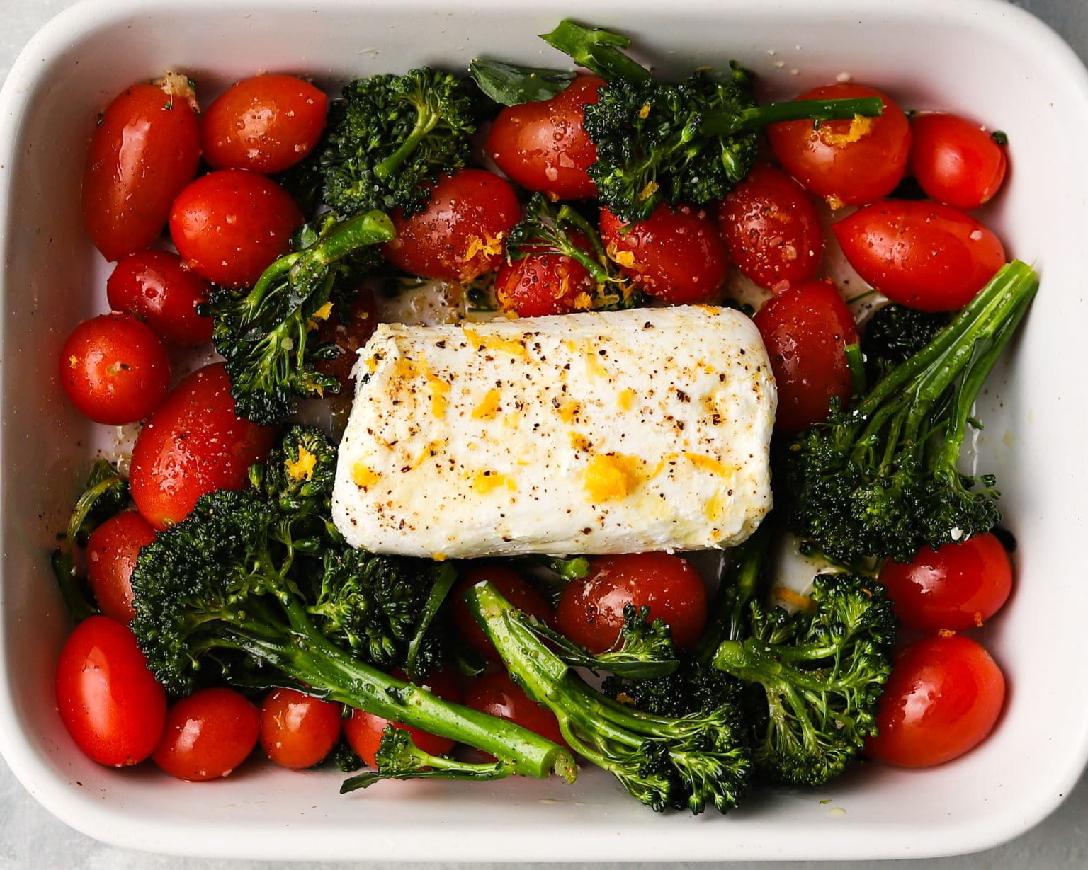 Baked Feta Cheese with Sun-Dried Tomatoes | Lindsey Eats