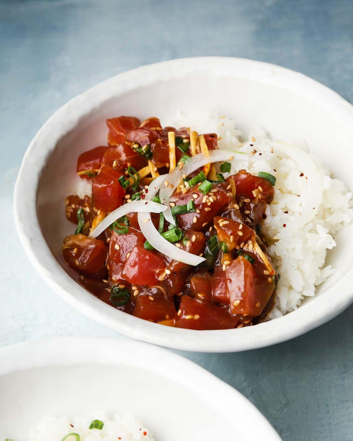 Ahi Tuna Poke | Lindsey Eats