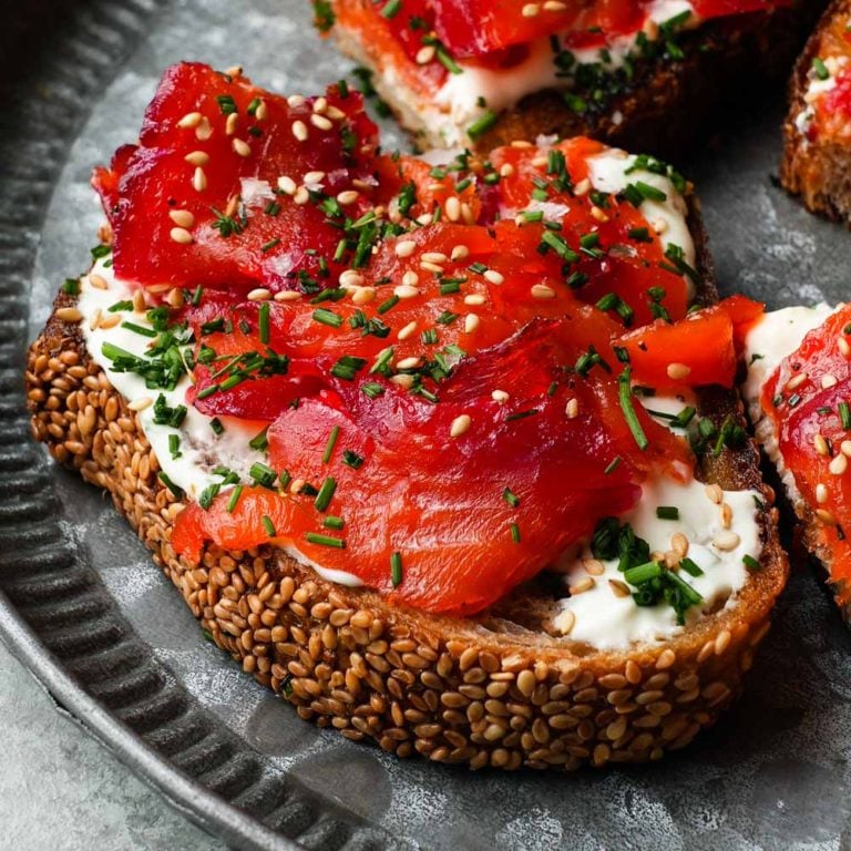 Salmon Gravlax (Cured Salmon!) | Lindsey Eats