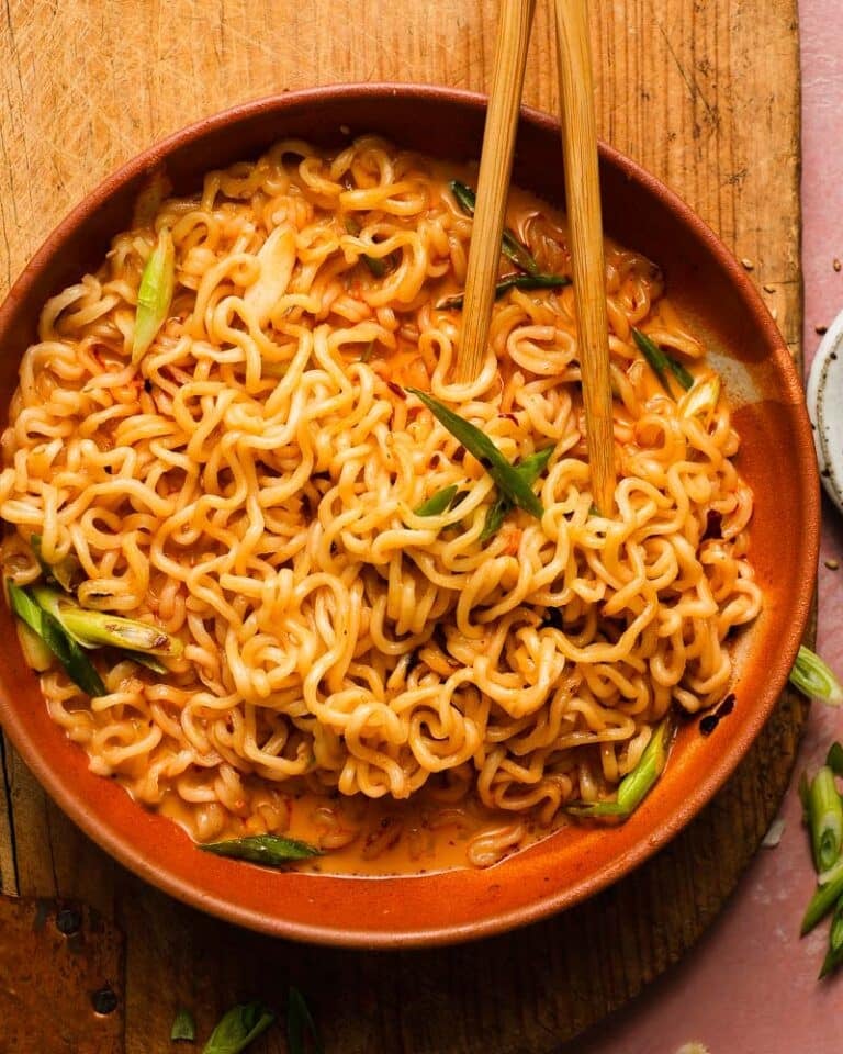 Ten Minute Mayo Ramen | Lindsey Eats