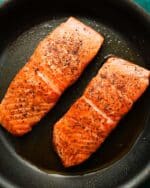 Perfect Crispy Skin Salmon | Lindsey Eats