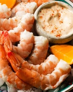 Shrimp Cocktail with Old Bay Mayo | Lindsey Eats