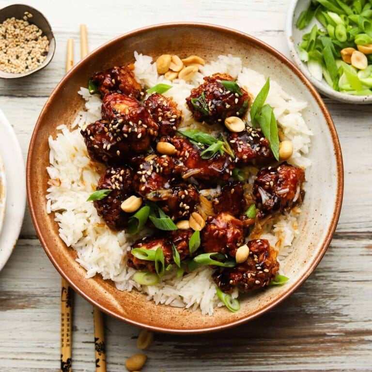 Kung Pao Crispy Chicken | Lindsey Eats