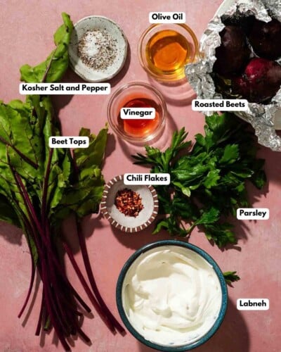 Roasted Beet Salad with Labneh | Lindsey Eats