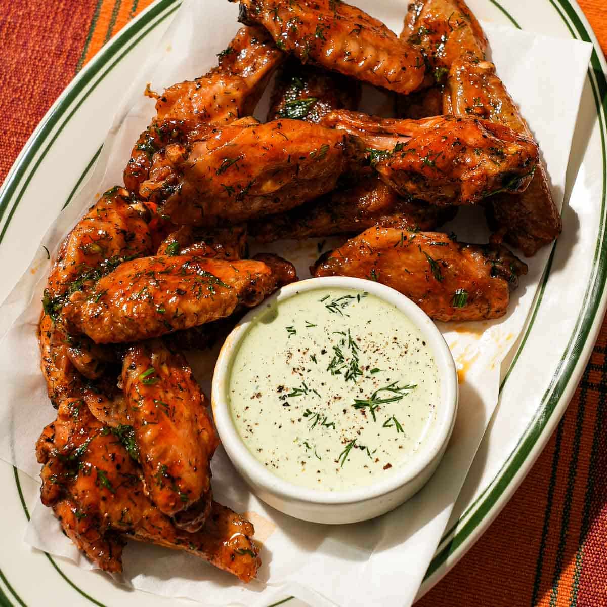 The Best Hot Honey Buffalo Chicken Wings | Lindsey Eats